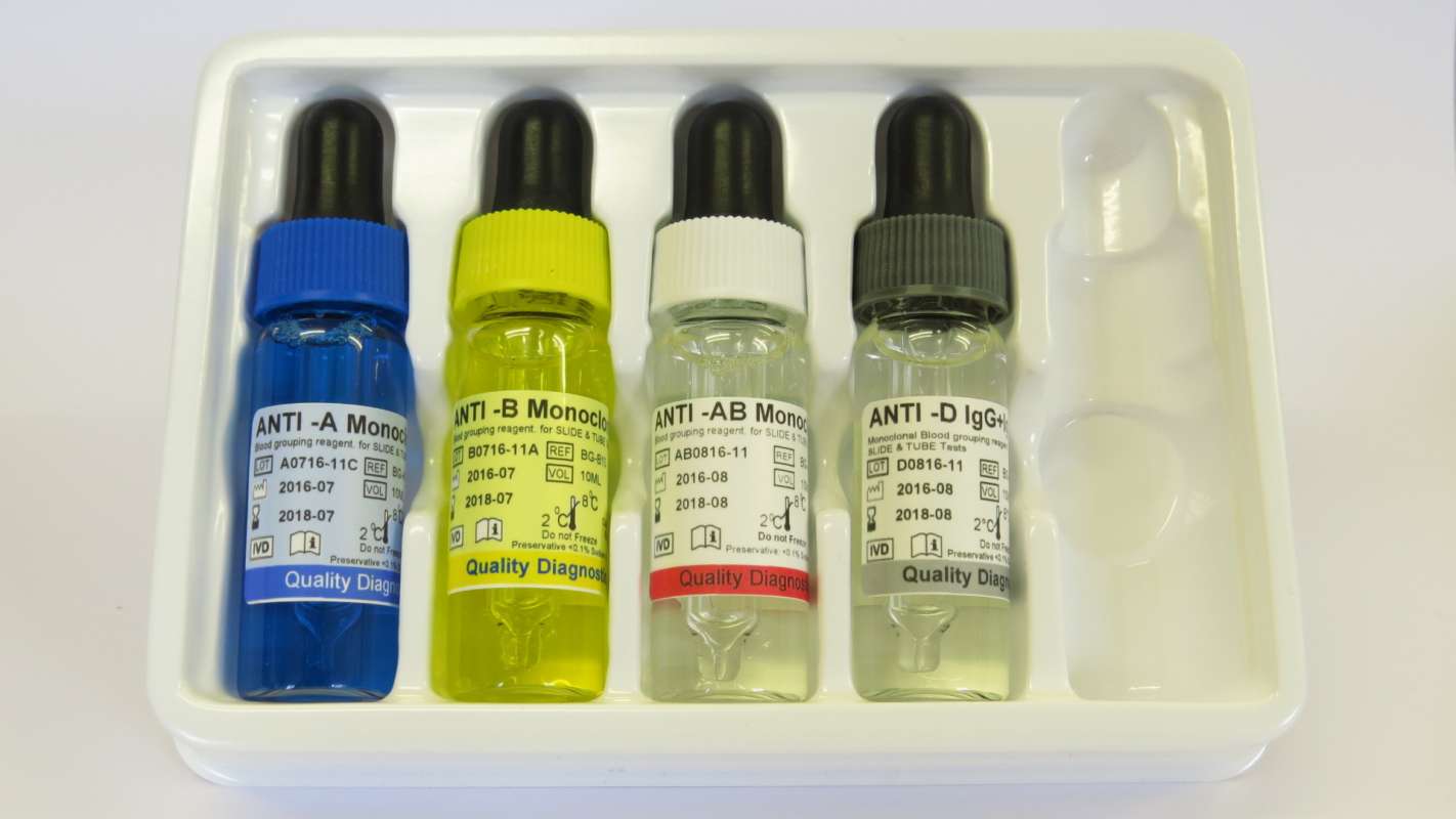 Buy Anti-A, Anti-B, Anti-A,B, Anti-D (IgG & IgM) Monoclonal Blood ...